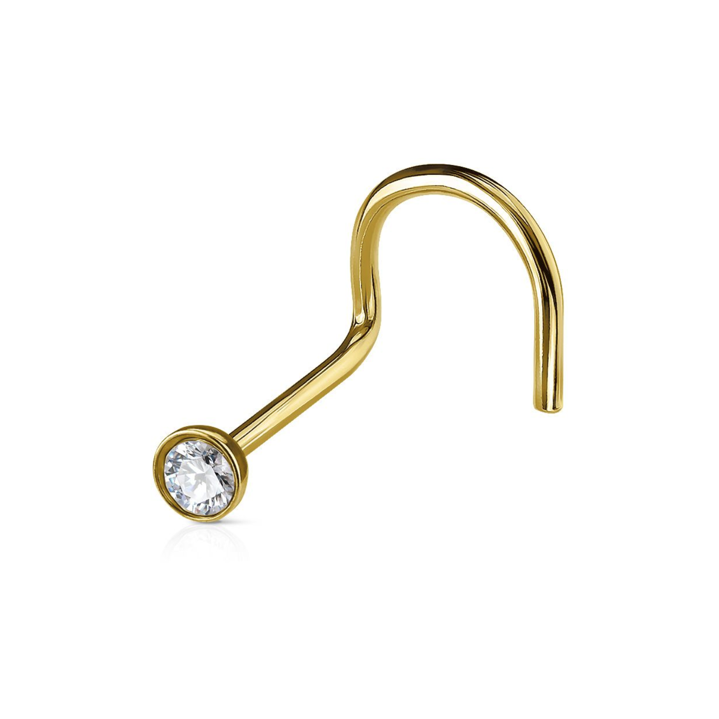 Crystal Bezel Nose Screw Set – Twilight London
