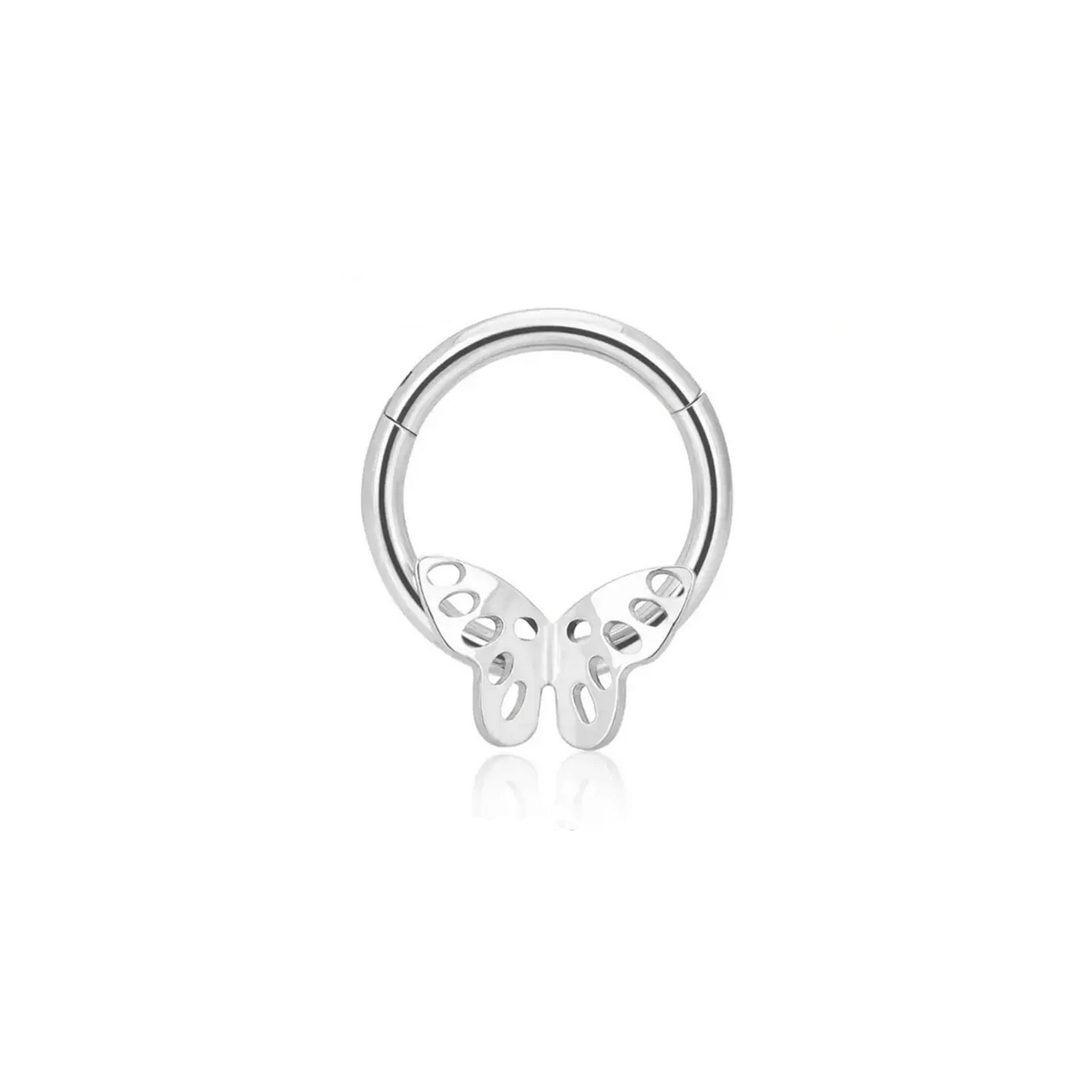 Butterfly Daith Clicker Hoop – Twilight London