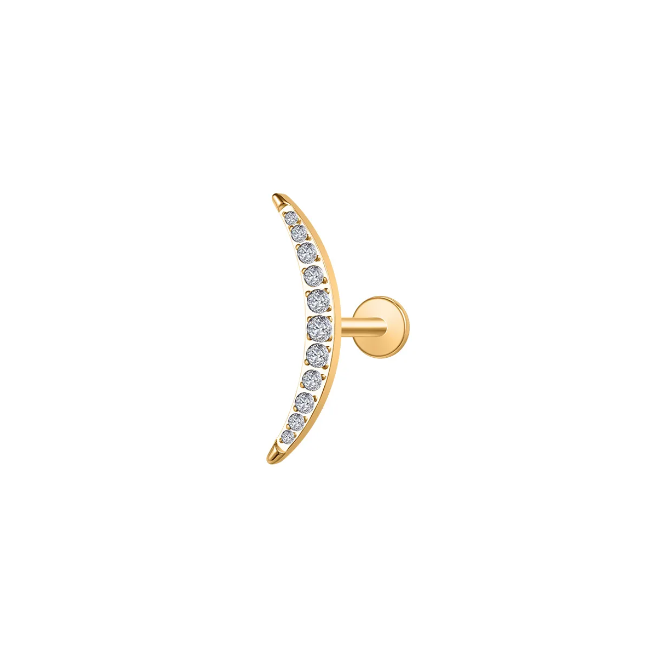 Elegance Curve Helix Earring – Twilight London