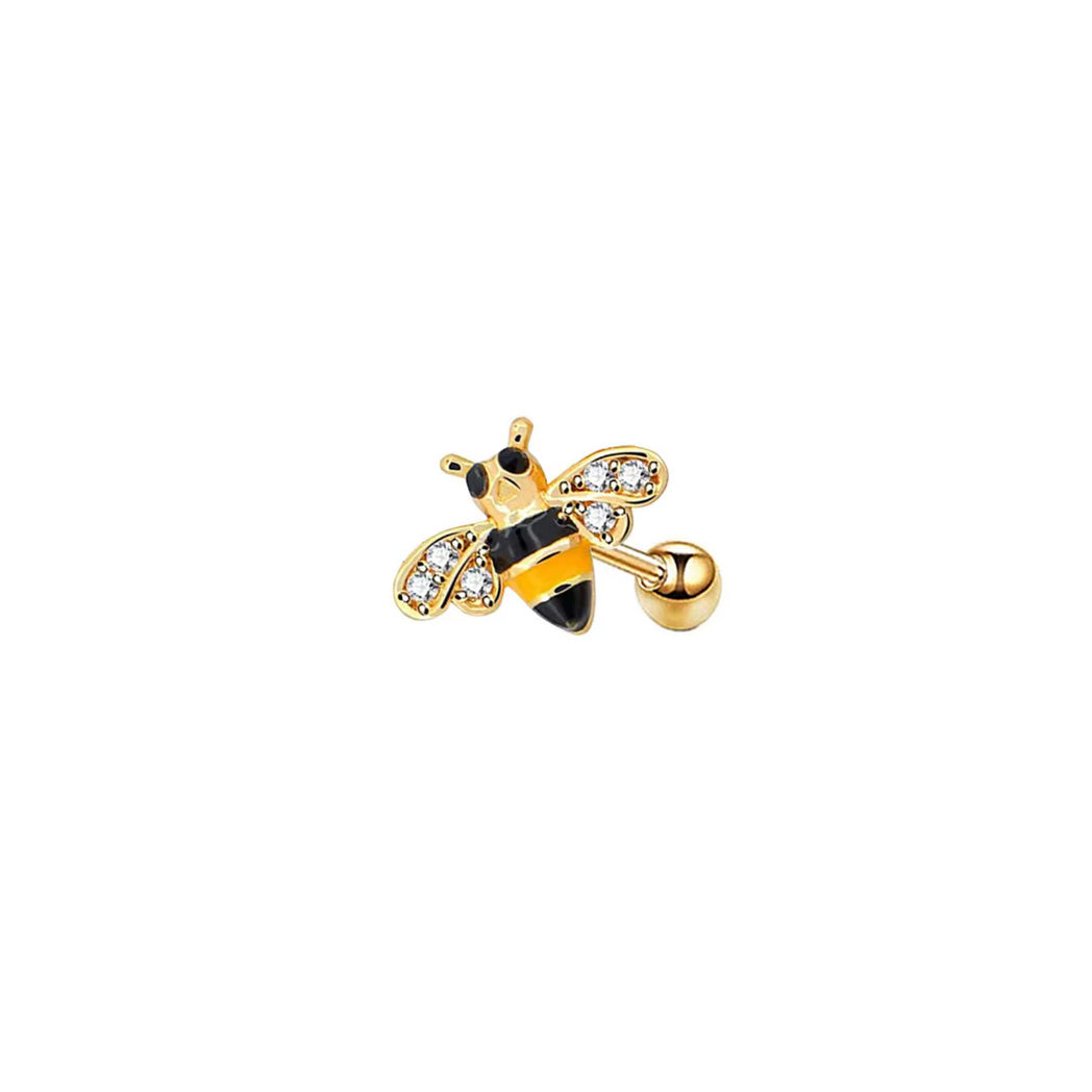 Enamel Bee Piercing – Twilight London