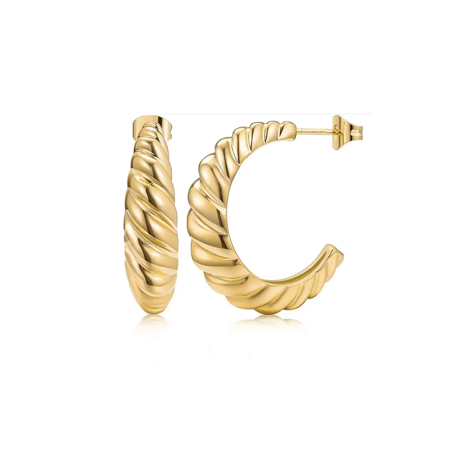 Cocoon Hoop Earrings – Twilight London